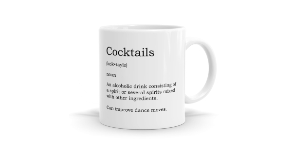 Cocktails Definition Mug - Perfect for Drink Lovers