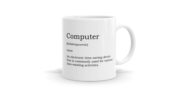 Computer Definition Mug - Geeky Gift for Tech Lovers