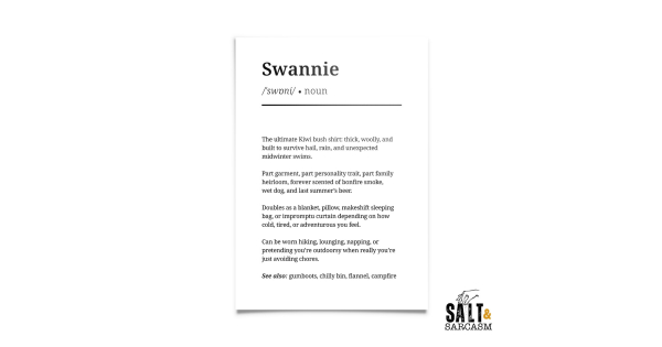 Swannie Definition Print - Stylish Home Decor