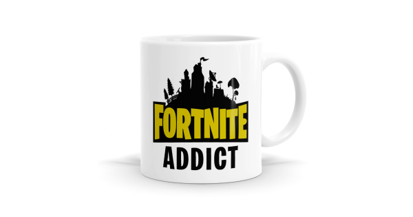 Fortnite Addict Mug - Perfect Gift for Gamers